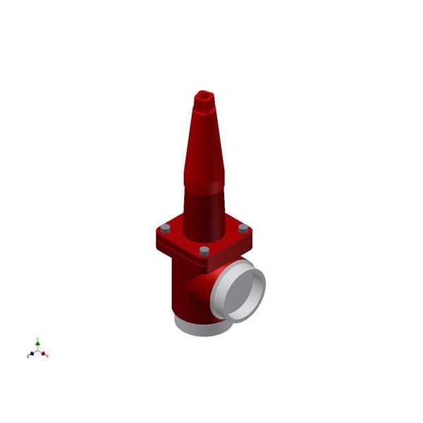 Danfoss 148B5821-1/2 Inch Angle Stop Valve W/Cap | PartsHnC