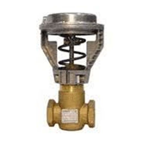 Siemens 268-03002 1/2" 2-Way Valve Assembly 4" Pneumatic Actuator 2.5Cv ...