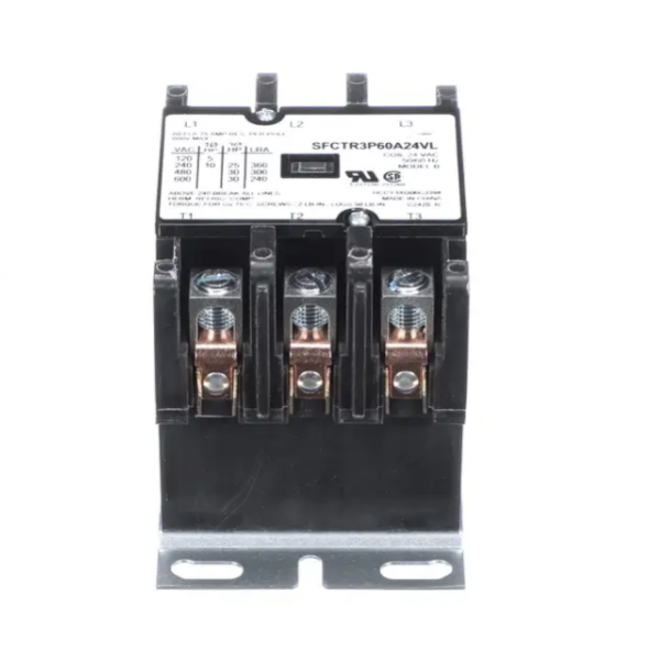 Trane SFCTR3P60A24VL Contactor Coil 3P 60A 600 VAC 24V | PartsHnC