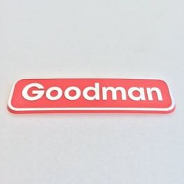 Amana-Goodman-0161R00092-Nameplate Goodman Replaces 0161R00009p | PartsHnC