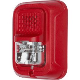 System Sensor P2Rl-P-12/24Vdc Red Wall Horn/Strobe | PartsHnC