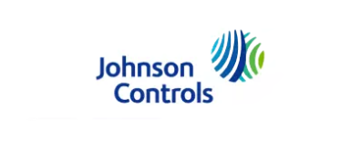 Johnson Controls NSB8BTN240-0 White Temperature Sensor with Display ...