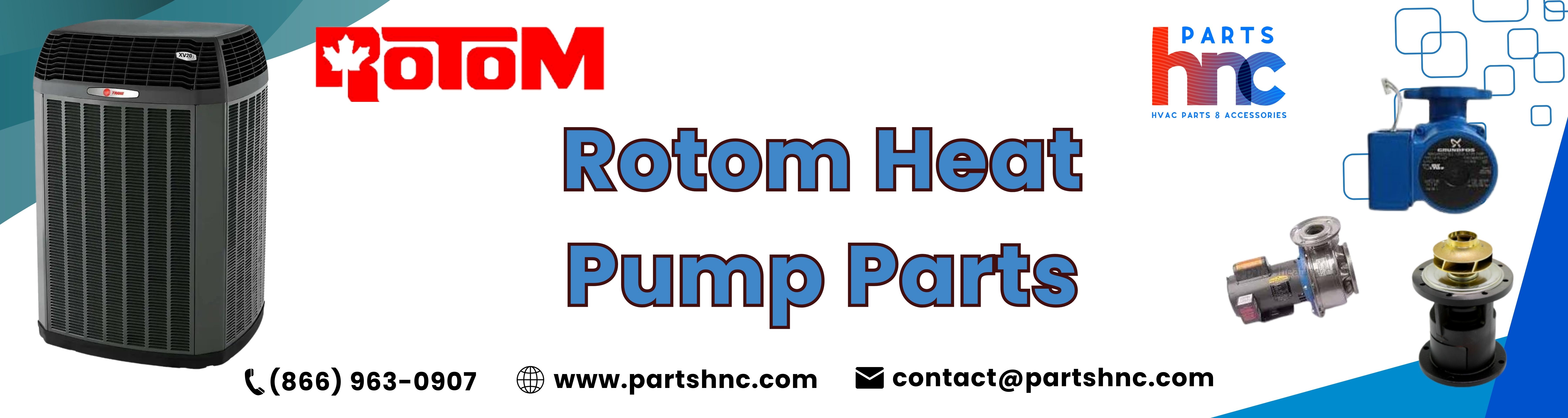 Rotom Heat Pump Parts | Rotom Motors - PartsHnC